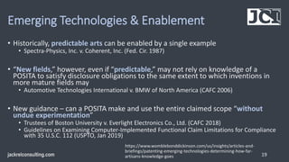 Predictable Results from Unpredictable Arts | PPTX