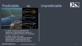Predictable Results from Unpredictable Arts | PPTX