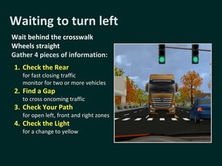 Unprotected left turns | PPSX