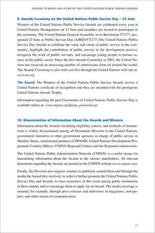 Good Practices and Innovations in Public Governance United Nations ...