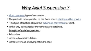 Suspension Therapy Hip Joint. Physiotherapy | PPTX
