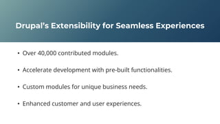 Unraveling Drupal's Robust Ecosystem A Developer's Perspective.pptx