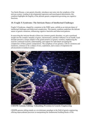 Exploring 10 Unusual Genetic Mutations in Humans | The Lifesciences ...