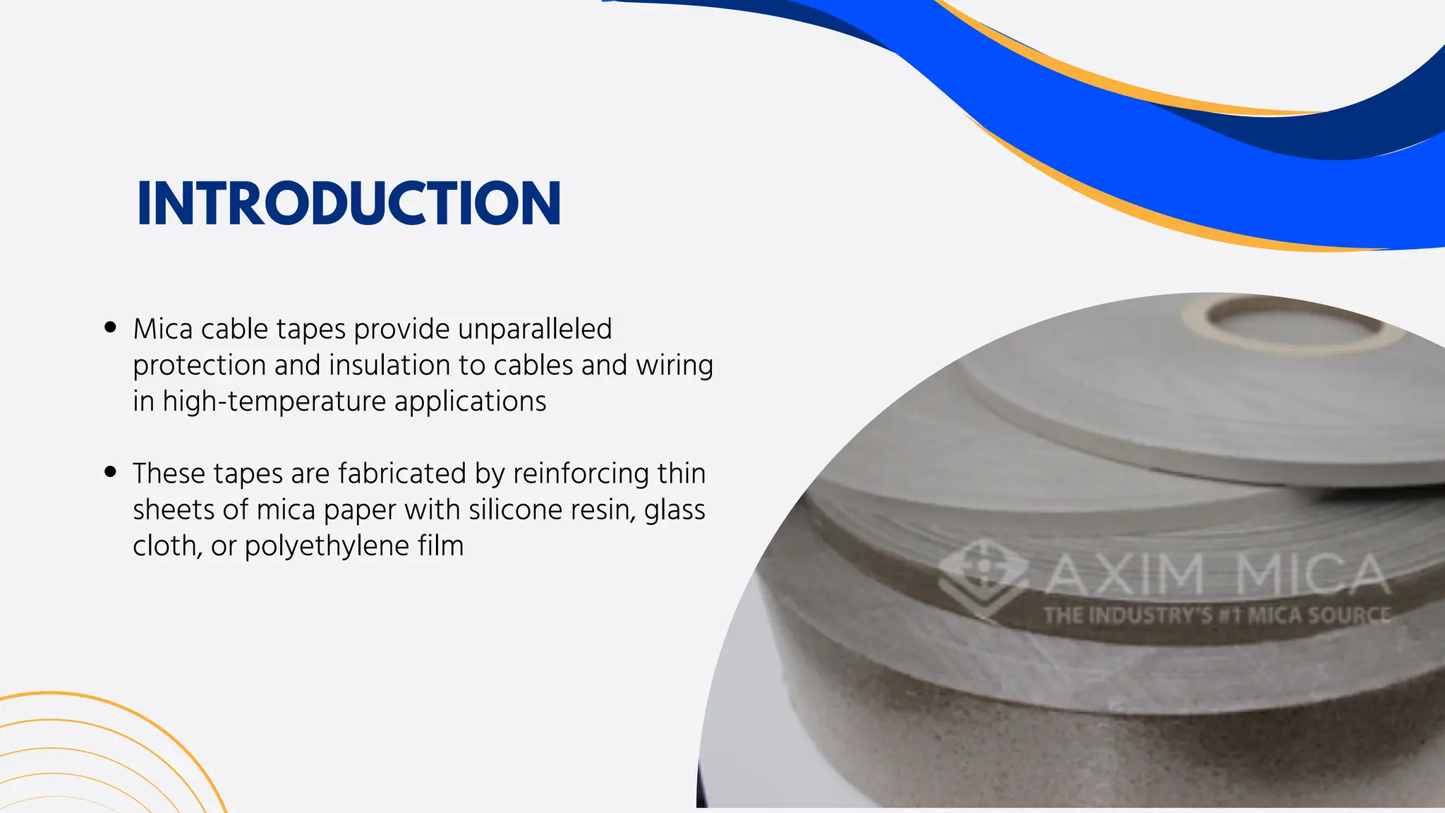 Unraveling the Exceptional Properties of Mica Cable Tapes. | PPT