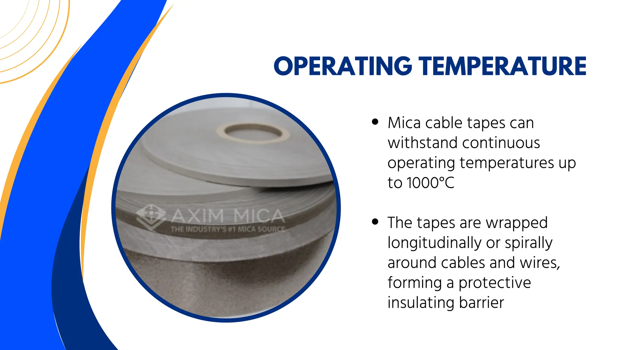 Unraveling the Exceptional Properties of Mica Cable Tapes. | PPT