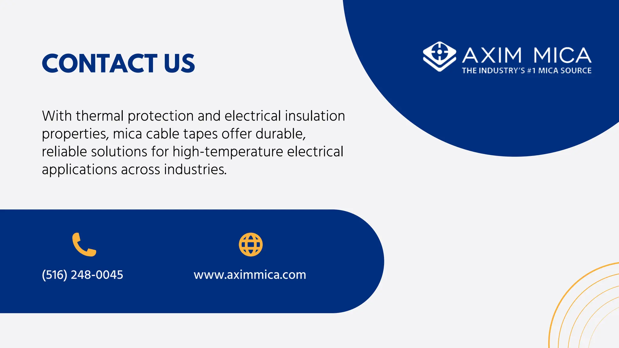 Unraveling the Exceptional Properties of Mica Cable Tapes. | PPT