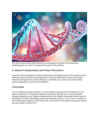Genetic Disorders: Foundation, Types, Impact & More | The Lifesciences ...