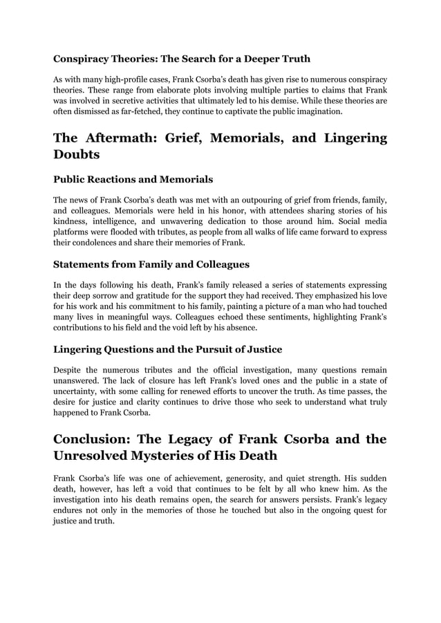 Unraveling the Mysterious Frank Csorba Death_ An In-Depth Investigation.pdf