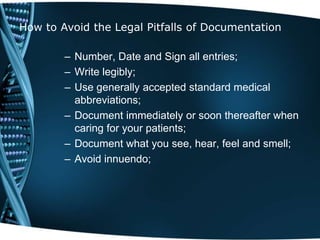 Unraveling the mystery of nursing documentation | PPT