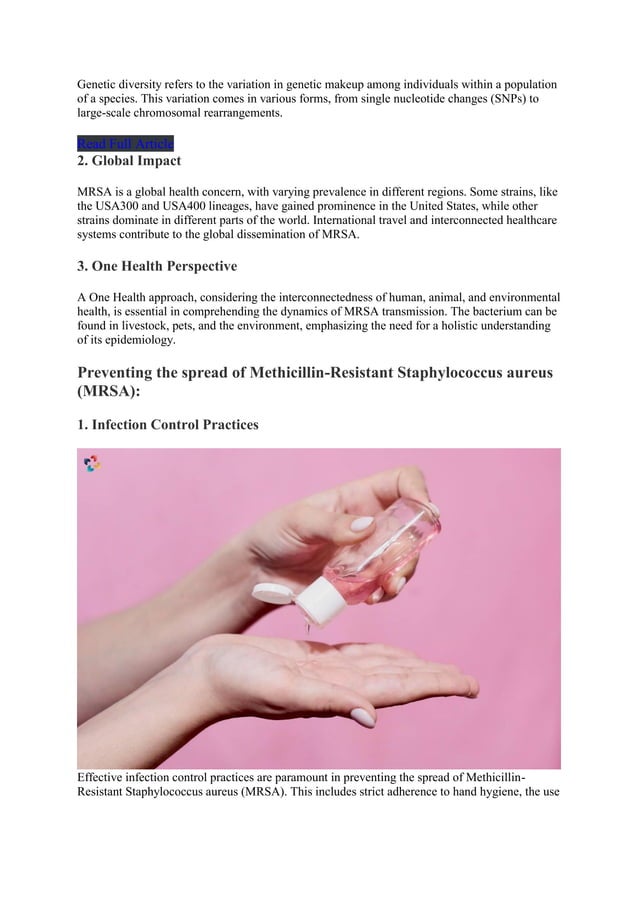 Methicillin Resistant Staphylococcus Aureus Mrsa Overview Antibiotics Impact And Spread The