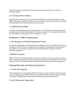 Methicillin-Resistant Staphylococcus aureus (MRSA): Overview ...