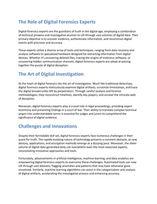 Unraveling the Truth: How Digital Forensics Experts Help Uncover Deception in the Digital Age.pdf