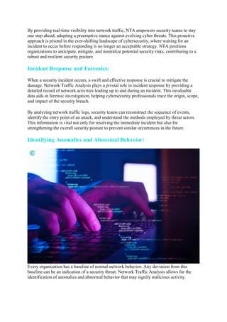 Unraveling the Web: The Crucial Role of Network Traffic Analysis | PDF