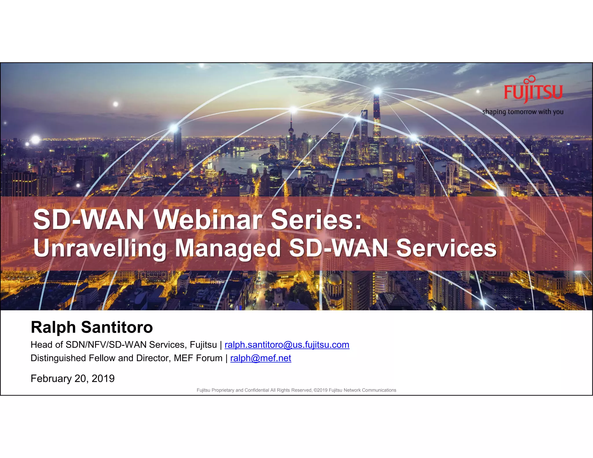 Unravelling Managed SD-WAN Services | PPT