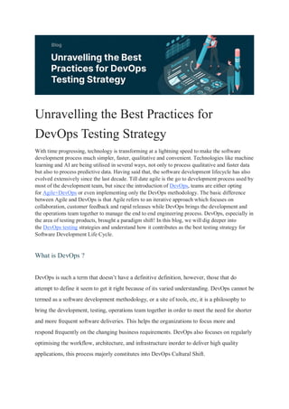 Unravelling the Best Practices for DevOps Testing Strategy.pdf