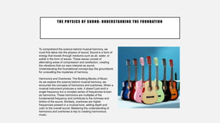Unravelling the Symphony Exploring the Science Behind Musical Harmony ...