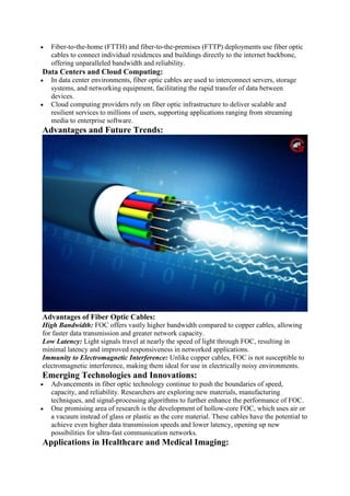 Exploring Fiber Optic Cable: Structure, Functionality and Applications ...