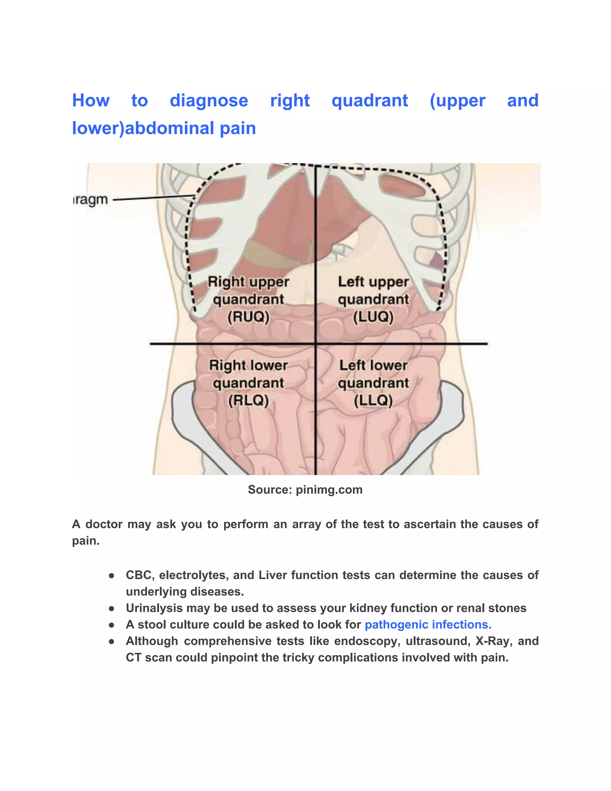 Unravel the mystery of right upper quadrant (ruq) abdominal pain | PDF