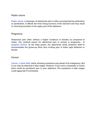 Unravel the mystery of right upper quadrant (ruq) abdominal pain | PDF