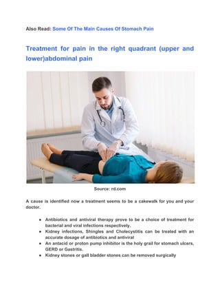 Unravel the mystery of right upper quadrant (ruq) abdominal pain | PDF