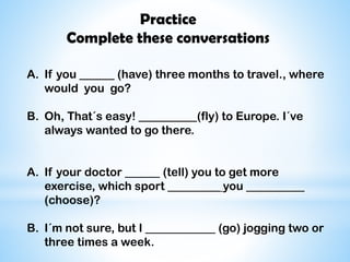Unreal Conditional-Sentences With if Clauses | PPTX