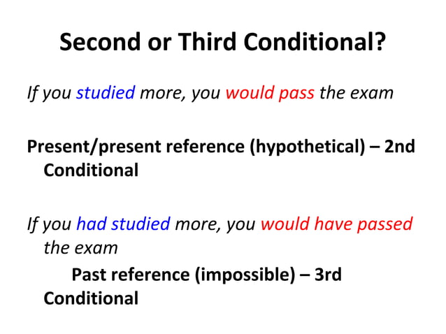 Unreal Conditionals - second and third conditionals | PPTX