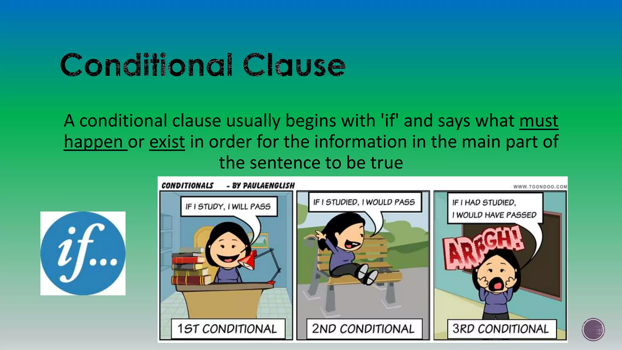Unreal conditionals second conditional | PPTX