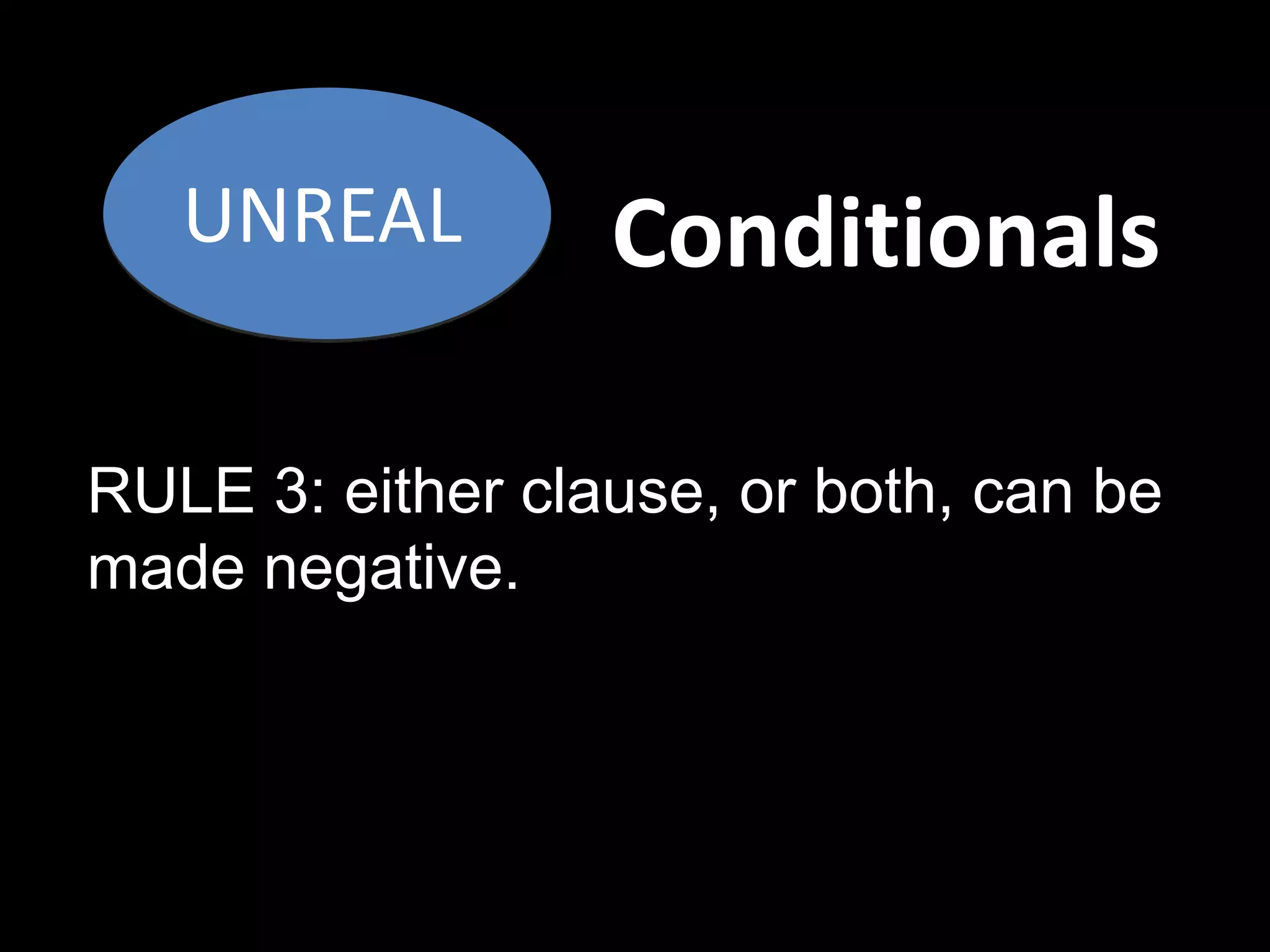 Unreal conditional type 2 | PPT