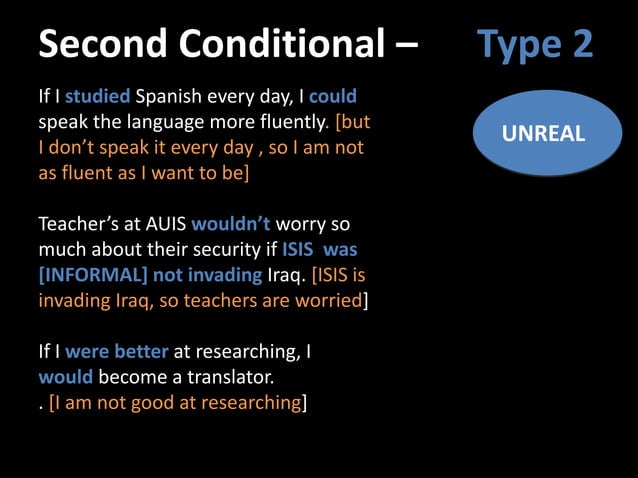 Unreal conditional type 2 | PPT