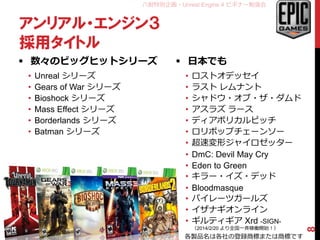 Unreal engine4ビギナー勉強会 | PDF | Computing | Technology & Computing