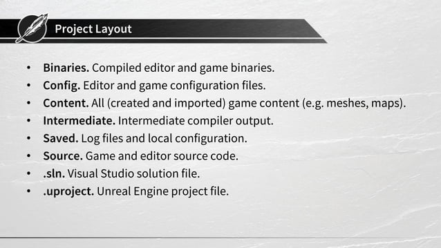 Unreal Engine Basics 01 - Game Framework | PPT