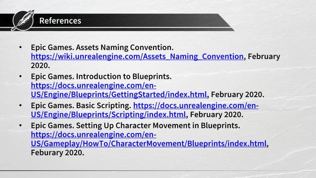 Unreal Engine Basics 02 - Unreal Editor | PPT