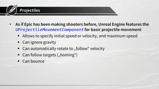 Unreal Engine Basics 03 - Gameplay | PPT