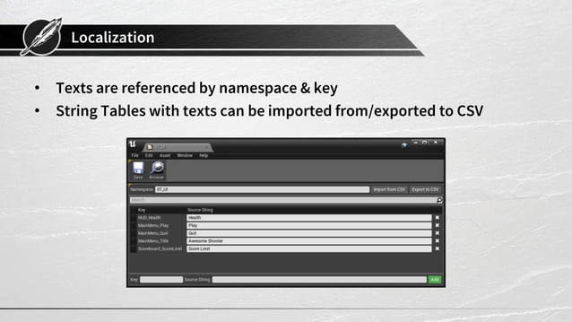 Unreal Engine Basics 05 User Interface Ppt