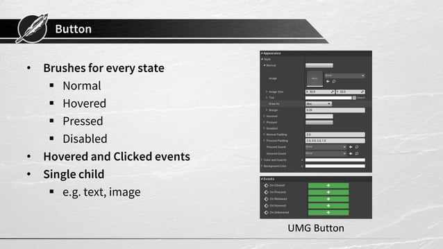 Unreal Engine Basics 05 - User Interface | PDF | Web Design and HTML ...