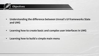 Unreal Engine Basics 05 - User Interface | PDF | Web Design and HTML | Internet