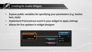 Unreal Engine Basics 05 - User Interface | PDF | Web Design and HTML | Internet