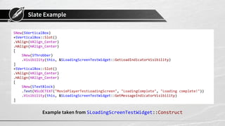 Unreal Engine Basics 05 - User Interface | PDF | Web Design and HTML ...