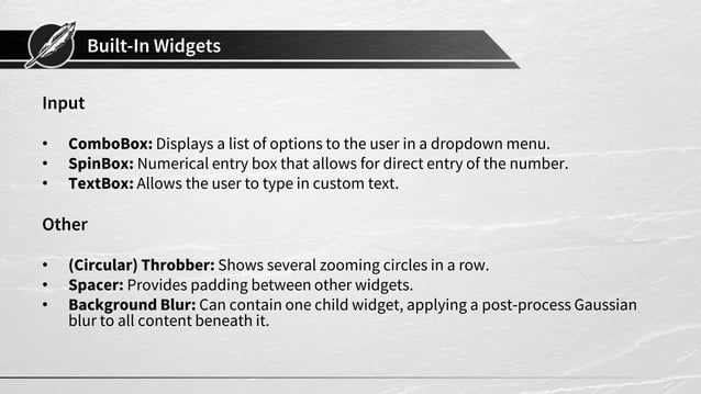 Unreal Engine Basics 05 - User Interface | PDF | Web Design and HTML ...