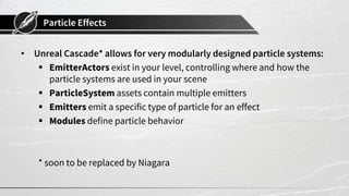 Unreal Engine Basics 06 - Animation, Audio, Visual Effects | PDF