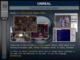 Designing and Evolving an Unreal Tournament 2004 Expert Bot | PDF