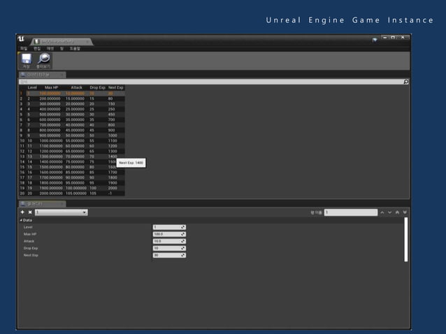 GameInstance에 대해서 알아보자 | PPTX