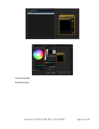 오픈소스로 쉽게 따라해보는 Unreal과 IoT 연계 및 개발 방법 소개.pdf