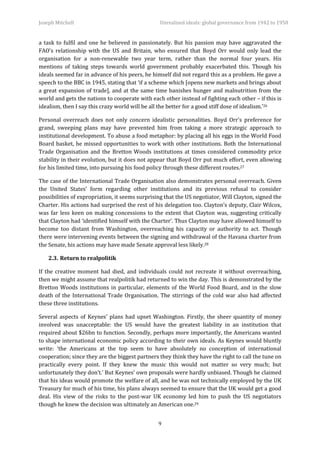 Unrealised ideals the other side of global governance from 1942 to 1950 ...