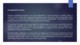 Unregistered and Unregulated Provision Defined.pptx