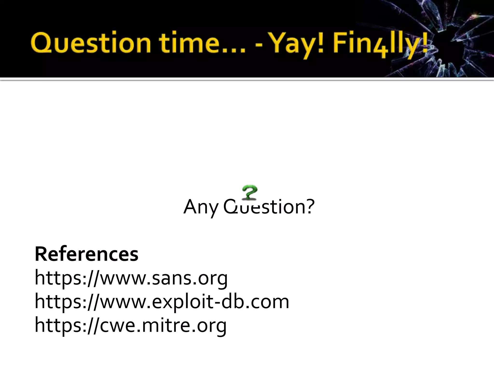 Unrestricted file upload CWE-434 - Adam Nurudini (ISACA) | PPT