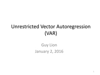 Unrestricted var out | PPTX