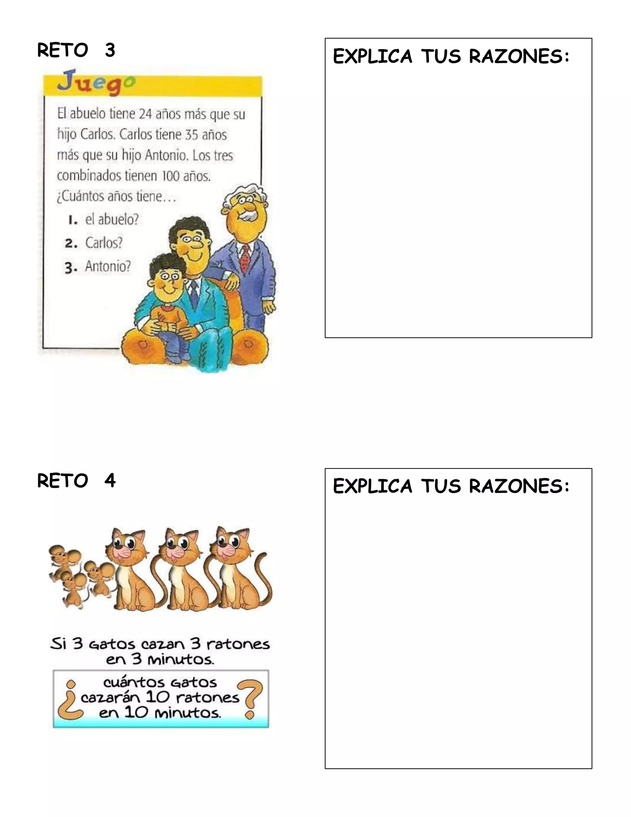 Un reto diario | DOCX