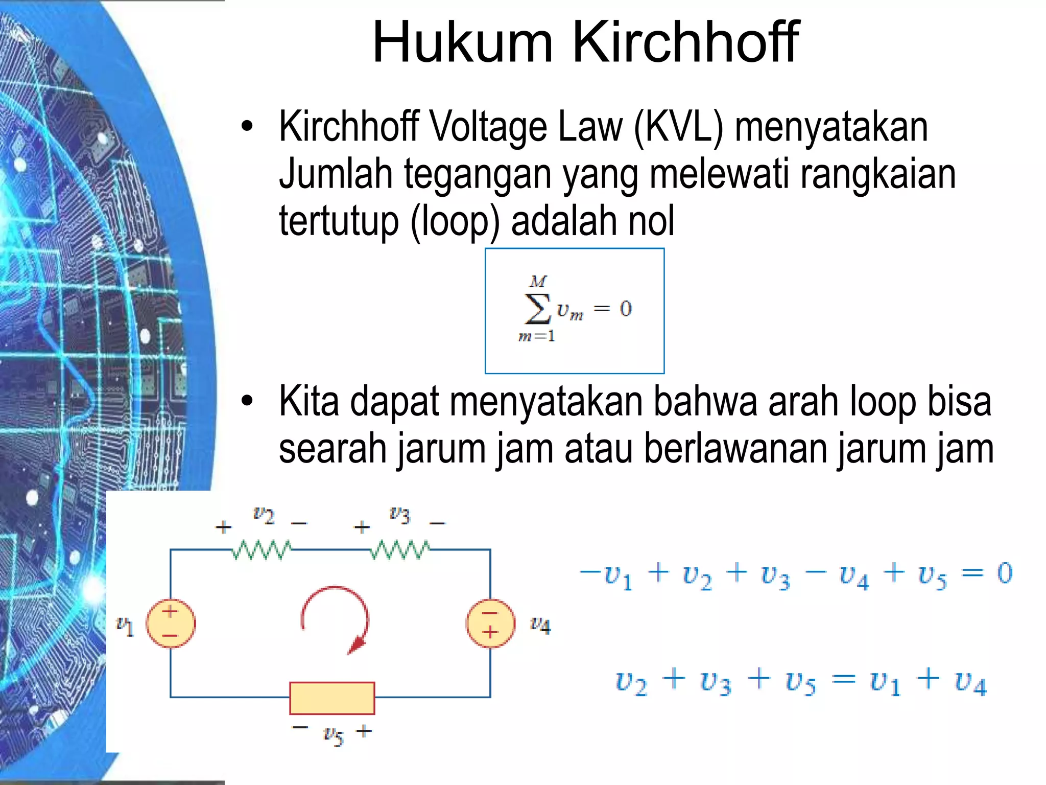 Hukum Kirchhoff | PPTX