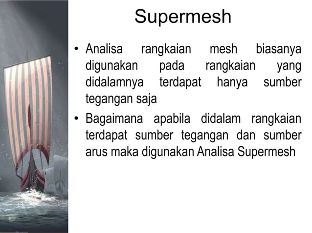 Unrika rl1 analisa super mesh | PPTX